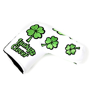 Lucky Clover Magnetic putter cover Headcover for Scotty Cameron Taylormade Odyssey Blade