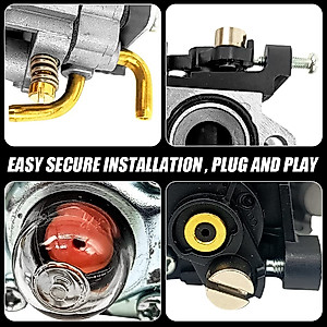 SIDMILE Carburetor Carb Fit for Ryobi RY38BP 38cc Backpack Blower Replaces 308054129