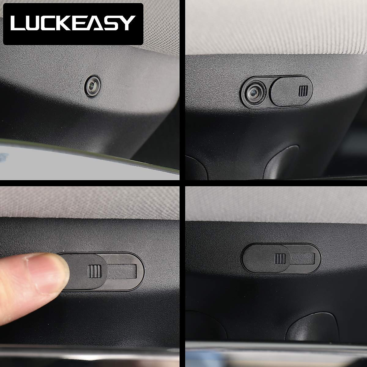 LUCKEASY Webcam Cover for Tesla Model 3 Car Camera Privacy Cover Tesla Model Y 2017-2023
