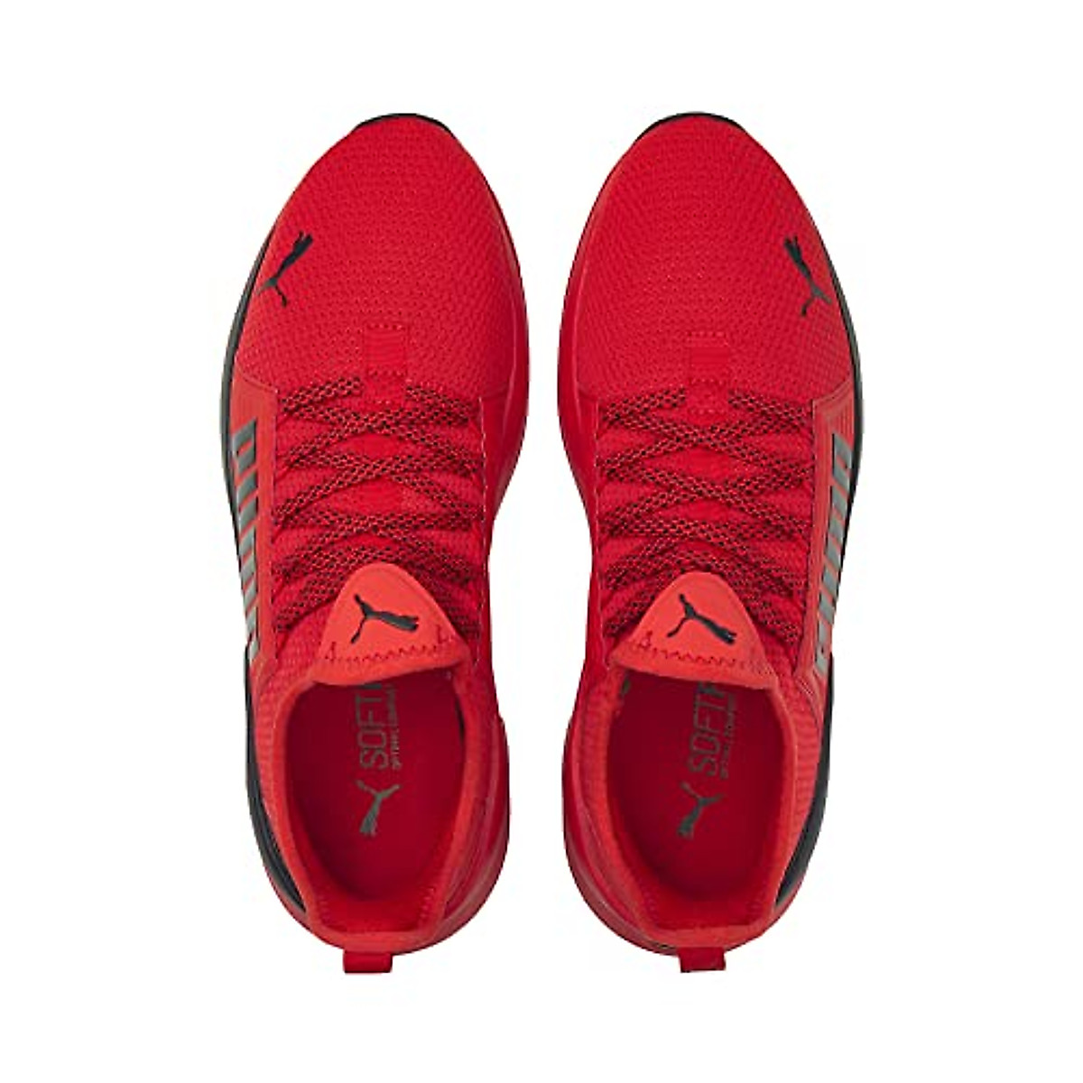 PUMA Men's Softride Premier Slip On Running Shoe, High Risk Red Black, 13