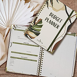 Simplified Monthly Budget Planner - Easy Use 12 Month Financial Organizer with Expense Tracker Notebook - Undated Monthly Money Budgeting Book For 2023 & 2024 That Manages Your Finances Effectively