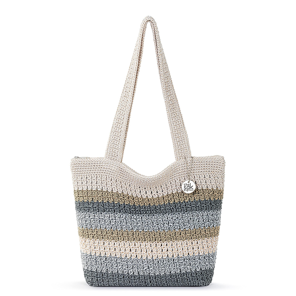 The Sak Casual Classics Hand-Crochet Tote, Desert Stripe