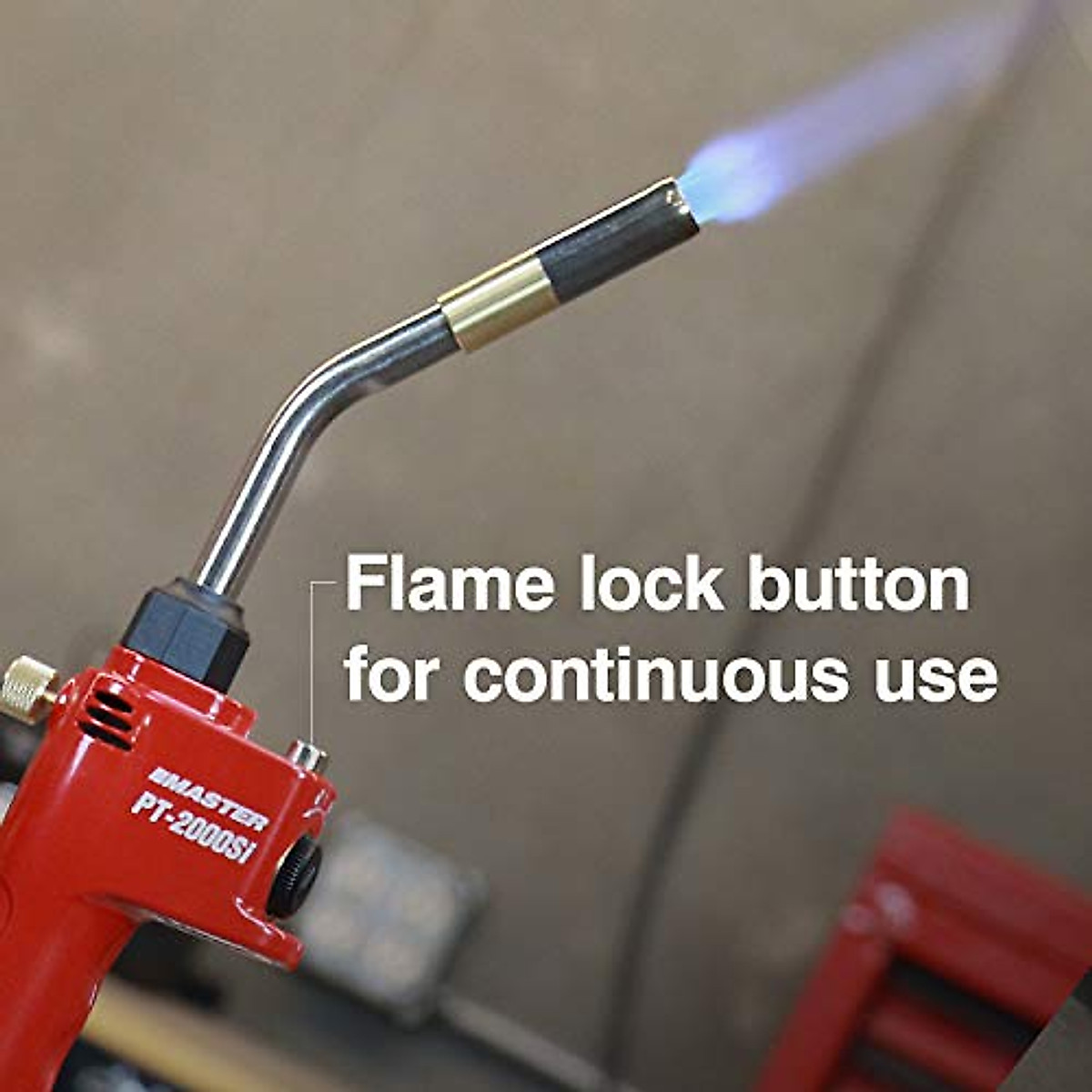 Master Appliance PT-2000Si – Optimized High Intensity Adjustable Flame, Trigger Start, Heavy Duty Blow Torch Head, Compatible with Propane or Mapp Gas
