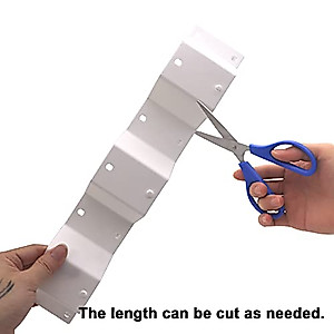 16Pcs Plastic Grid Dresser Dividers Adjustable Drawer Organizer Divider Honeycomb Separator White Storage Drawers Divider for Socks Underwear Makeup Clothes