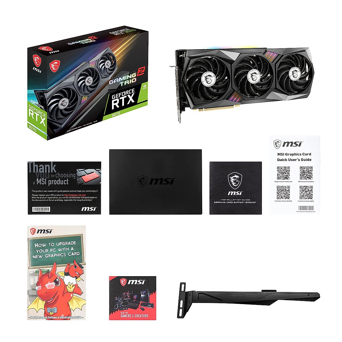 MSI Gaming GeForce RTX 3080 Gaming Z Trio 10G LHR 10GB GDRR6X 320-Bit HDMI/DP Nvlink Torx Fan 4 RGB Ampere Architecture Computer Gaming Graphics Card, NVIDIA GPU Video Cards for Gaming PC (Renewed)