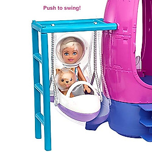 Barbie Space Discovery Chelsea Doll & Rocket Ship-Themed Playset with Puppy
