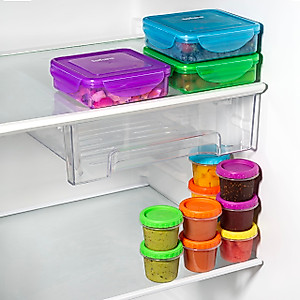 Tafura Sandwich Containers (3 Pack) Sandwich Box | Lunch Containers | Sandwich Containers for Lunch Boxes | Reusable Sandwich Holder, BPA Free