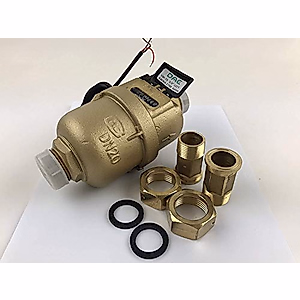 DAE VM-75P Positive Displacement Water Meter, 3/4” NPT Couplings, Pulse Output, Gallon