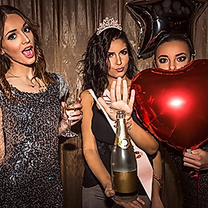 Vovii 30th Birthday Sash and Tiara, 30th Birthday Gifts for her, 30th Birthday Decorations for Women, Princess Crown Hair Accessories for Women Happy Birthday Party Favors