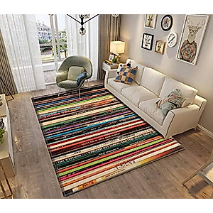 Classic Alternative Rock Records Area Rugs Non-Slip Floor Mat Doormats Home Runner Rug Carpet for Bedroom Indoor Outdoor Kids Play Mat Nursery Throw Rugs Yoga Mat