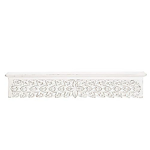 Habitat Fetco Gaudin White 30-in. Decorative Shelf