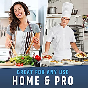 Premium Magnetic Knife Holder for Refrigerator that Doesn't Slide – 17 Inch Professional Double Sided Knife Strip for Fridge - Knife Rack/Knife Bar With Powerful Magnetic Pull Force (Upgraded Version)