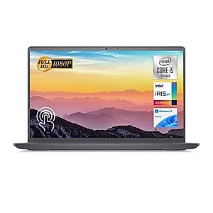 Dell Inspiron 15 3000 Series 3511 Laptop, 15.6" FHD Touchscreen, Intel Core i5-1035G1, 16GB DDR4 RAM, 512GB PCIe SSD, SD Card Reader, Webcam, HDMI, Wi-Fi, Windows 11 Home, Black