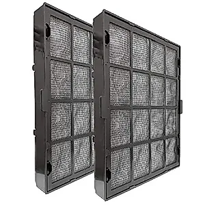 Nispira True HEPA Replacement Filter B Compatible with Winix Air Purifier Model 9500 U300 P300 WAC9000 WAC9500 WAC5000 WAC5000b WAC5300 WAC6300 WAC5500. Compared to Part 114190 2 Set