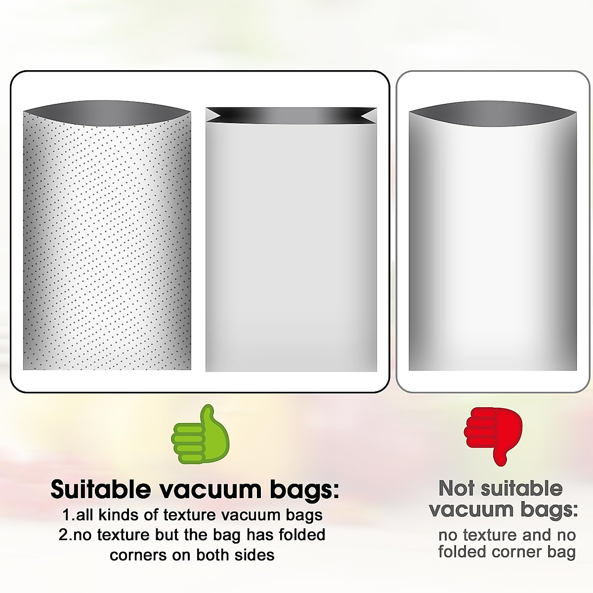 Automatic Vacuum Sealer for Food, 5-in-1 Food Saver Vacuum Sealer Machine with Vacuum Seal Bags and Roll & 1 Air Suction Hose, Food Vacuum Sealing Machine