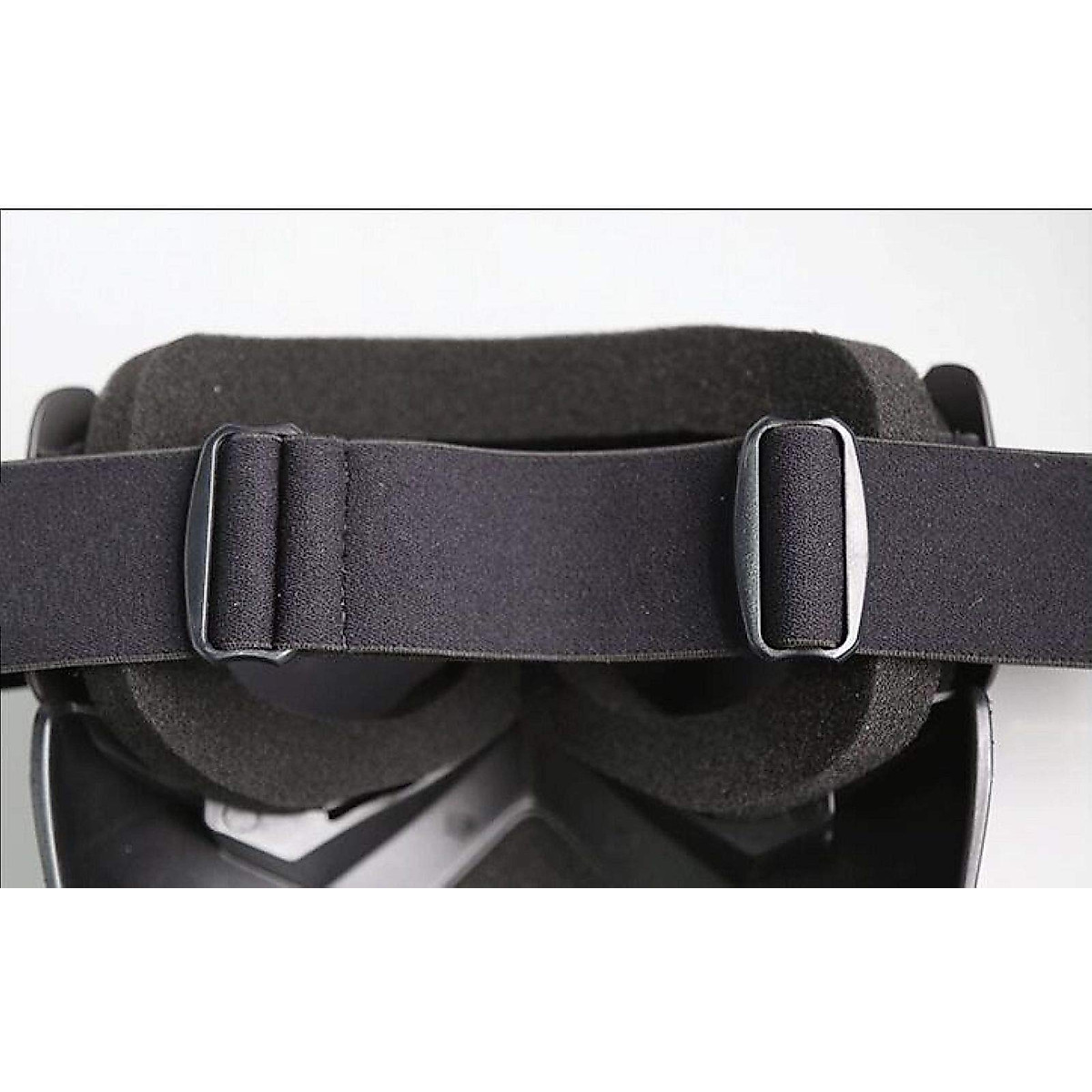 Retro Vintage Glasses Cross Country Motorcycle Goggles Skiing Goggles Outdoor Riding Cycling mask Goggles (Black Frame Colourful)