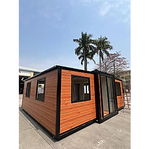 Generic Mobile Home 40ftx20ft 2to4bedrooms Prefab Container Expandable House for Sale Steel Folding Prefabricated Home for Adults