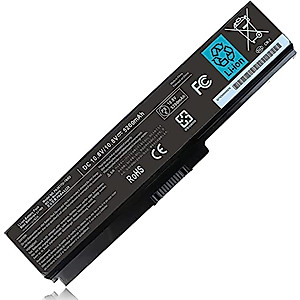 PA3817U-1BRS Battery for Toshiba Satellite P755 P745 L755 L755D L775 L775D L745 L655 L675 L645 C655 C675 A655 M645 Series P745-S4320 L755-S5153 L655-S5097 L655-S5150 L675D-S7104 PA3818u-1BRS PABAS228