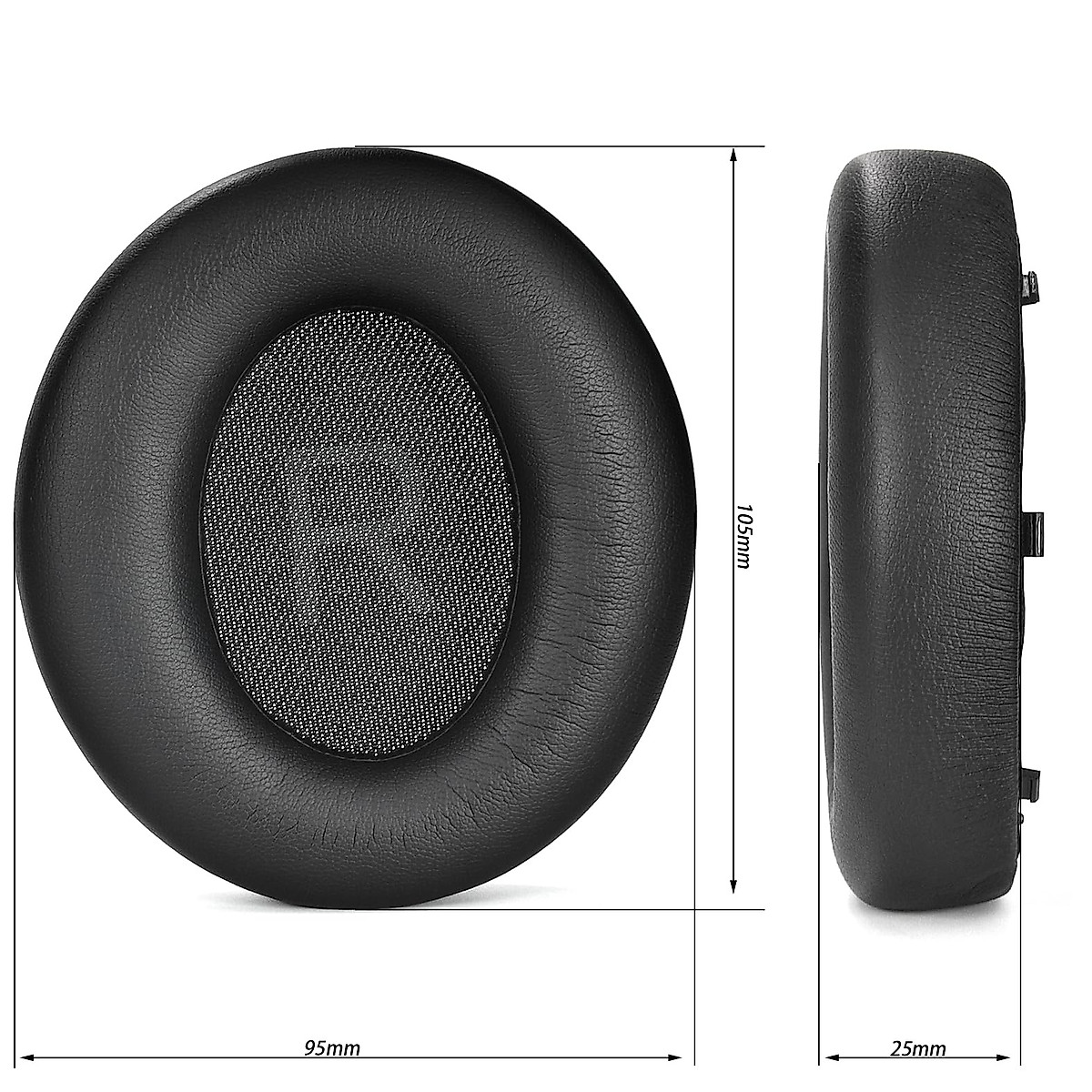 Q45 Earpads - defean Replacement Ear Pads Cover Cushions Compatible with Anker Space Q45 Adaptive Active Noise Cancelling Headphones (Black)