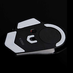 Mouse Feet 2 Set ICE Skates Rounded Curved Edges for Logitech G502 Lightspeed Superlight Wireless Gaming Mouse Upgrade