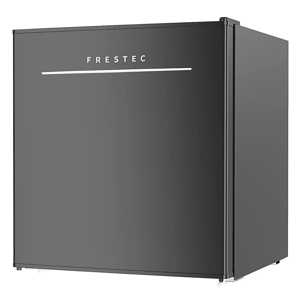 Frestec 1.7 Cu.Ft Mini Fridge with Freezer,Mini Fridge for Bedroom,Small Refrigerator,Dorm Refrigerators with Freezer,Mini Refrigerator for Office,Apartment,Dorm,Bedroom (Black)