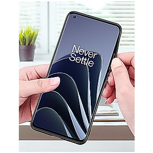 Puxssul for OnePlus 10 Pro 5G Case, Soft TPU Artificial Leather case,Extremely Light Ultra-Light Camera Protection Leather Cover Case for OnePlus 10 Pro 5G (White)