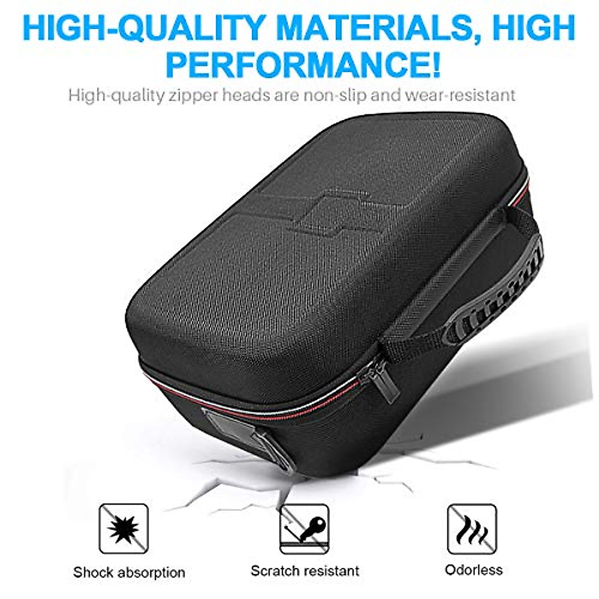Carrying Case for Nintendo Switch Travel Case for Nintendo Switch Protective Case Compatible with Nintendo Switch Console & Joycon & Accessory with Soft Lining & Shoulder Strap