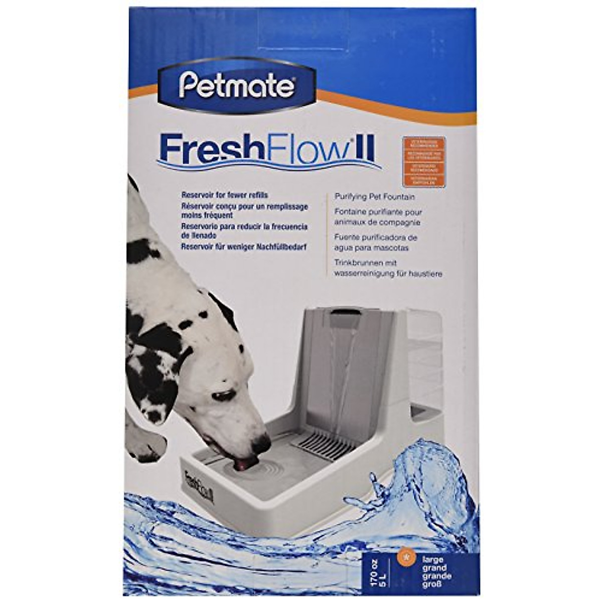 Petmate Fresh Flow II Fountain 170Oz