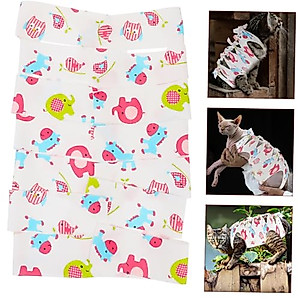 Yardwe Soft Cone of Chocker Kitten Collars Small Cat Collar Suit Dreses - Bite Lick Puppy Cats After Surgery