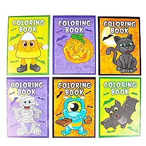 Halloween Coloring Books Pack of 12