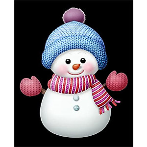 Personalized Snowman Family Pillow Custom 1-9 Name Pillows Merry Christmas Throw Pillow Art Decor Christmas for Gifts(Snowmen Family)