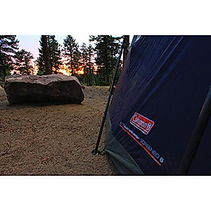 Coleman Elite® WeatherMaster® 6 Screened Tent,Multi Colored,6L x 9W ft. (Screened Area)