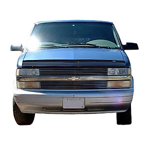 Auto Ventshade [AVS] Bugflector Hood Shield for 1995 - 2005 Chevrolet Astro/GMC Safari | High Profile, Smoke, 1 pc. | 22001