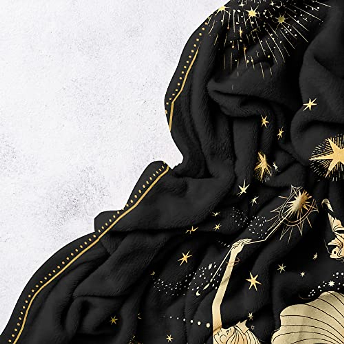 Henazin Pisces Gifts, Pisces Gifts for Women Men, Pisces Decor, Pisces Blanket, Pisces Zodiac Gift, Pisces Astronomy Gift, Pisces Birthday Gift for Women Men, Constellation Gift Blanket 50"X60"