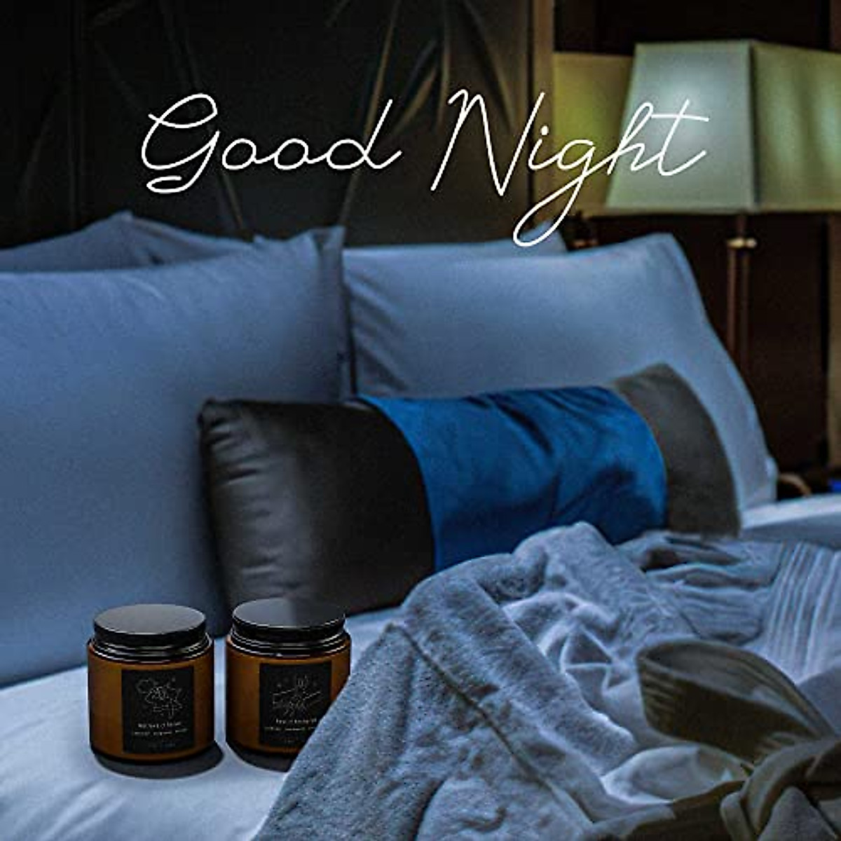 TRINIDa Relax & Recharge - Sleep Candles Gifts for Men, Aromatherapy Scented Candles Gift Set for Anxiety Relief & Promotes Sleep, Anniversary Birthday Bath Relaxation Candles Gifts for Men