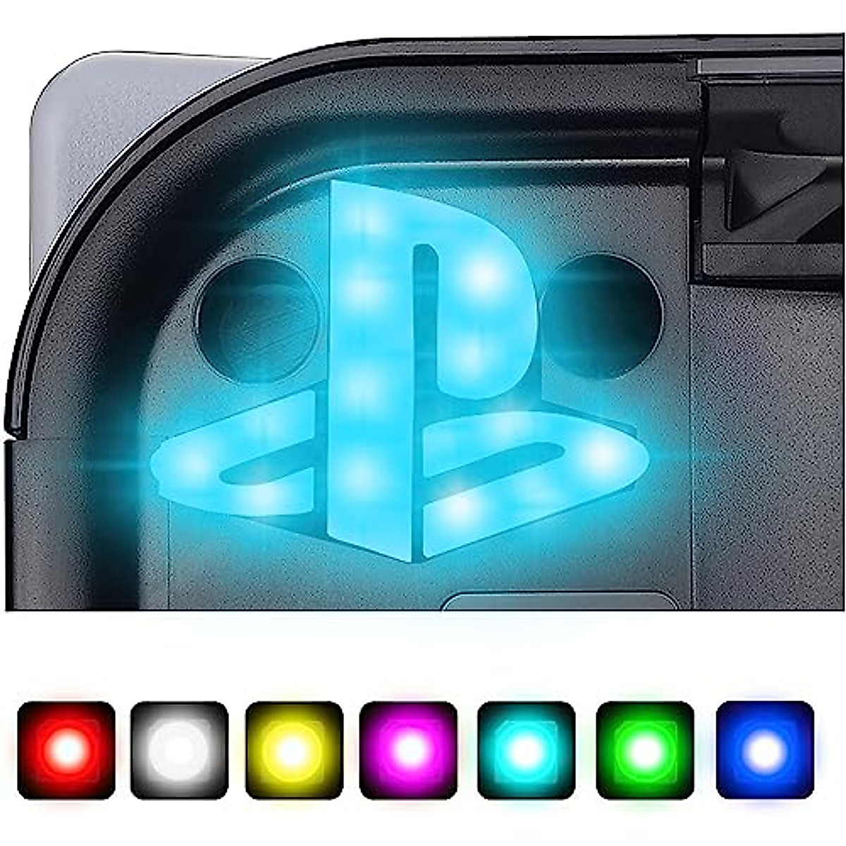 RGB Logo LED for PS5 - 400+ Effects & Music Sync