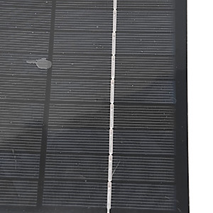 CUEI Plant Grow Light Strips, 5W Solar Powered LED Plant Growing Lamp with 5.71 x 5.71 x 0.79in Solar Panel Fast Heat Dissipation, Plant Light for Outdoor Indoor Garden Greenhouse Potted(2m)