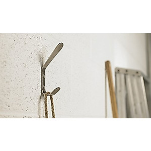 Richelieu Hardware RH1253021195 Contemporary Metal Hook, Brushed Nickel