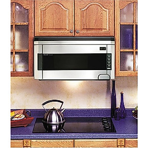 Sharp R-1514 1-1/2-Cubic-Foot 1000-Watt Over-the-Range Microwave, Stainless