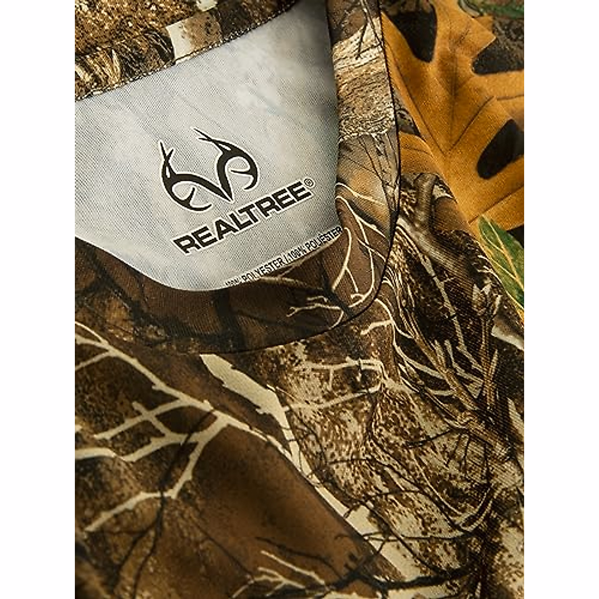 Realtree Unisex Kid's Performance Thermal Underwear Long Johns Base Layer Set, Edge, 8