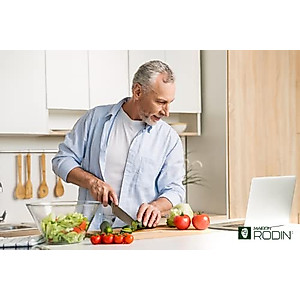 MAISON RODIN Large Wood Cutting Board 16"x12"x3/4", Canadian Maple Wood, Carving & Chopping Wooden Board with Juice Groove, Made in Canada, Charcuterie boards, Kitchen Essentials