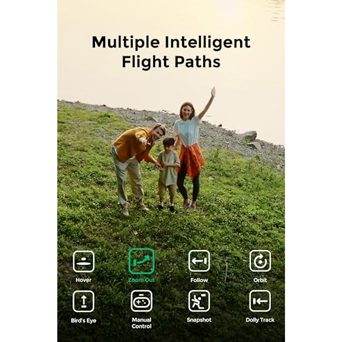 HOVERAir X1 Drone with Camera, Self-Flying Camera Drone with Follow Me Mode, Foldable Mini Drone with HDR Video Capture, Palm Takeoff, Intelligent Flight Paths, Hands-Free Control Black (Combo)