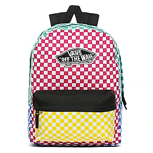 Vans Women's Realm Backpack, Checker Block, One Size
