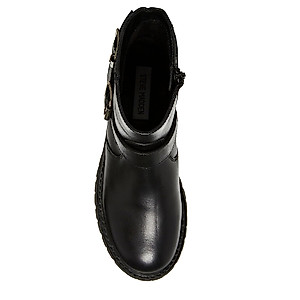 Steve Madden Legitt Black Leather 8.5 M