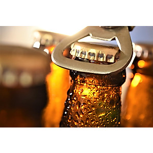 Alchemade Brass Giraffe Bottle Opener - Unique Shaped Metal Opener For Beer Or Any Sealed Bottle In A Modern, Contemporary And Mid-century Style - Perfect For Home, Bars Or Restaurants