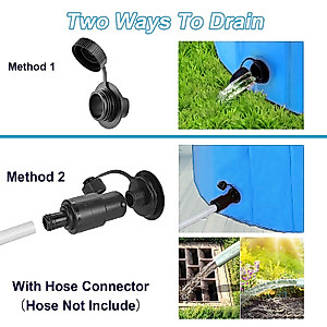 Dog Pool for Extra Large Dogs, Foldable Kiddie Pool Hard Plastic Folding Pet Pools for Dogs, Collapsible Swimming Pool for Kids Slip-Resistant PVC Bathing Tub, XXL 160 * 30CM