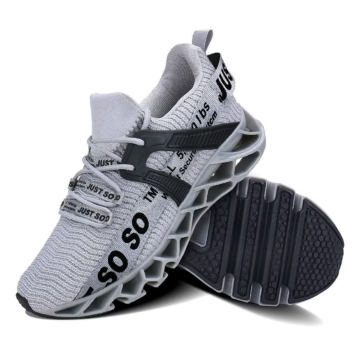 UMYOGO Mens Road Running Shoes Mesh Breathable Sneakers Lightweight Fashion Sports Gym Athletic Shoes