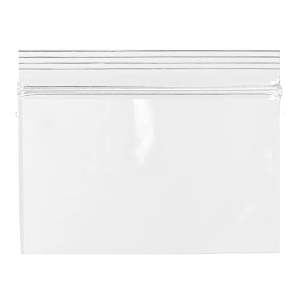 GPI - 6" X 4" 500 Count, 2 Mil Clear Reclosable Zip Plastic Poly Bags with Resealable Lock Seal Zipper for Snack, Candy, Nuts, Cookies, Sewing Supplies, Beads.