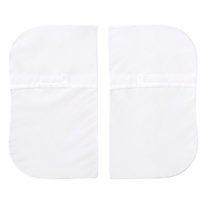 HALO Bassinest Twin Sleeper Waterproof Mattress Pads - 2-Pack, White