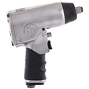 Chicago Pneumatic CP734H Air Impact Wrench (1/2 Inch), Air Impact Gun Industrial Repair & Assembly Tool, Pistol Handle, Pin Clutch, Max Torque Output 452 ft. lbf/576 Nm 8400 RPM